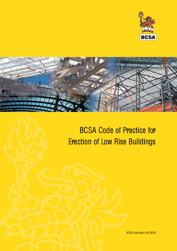 Code of Practice | Erecting Low Rise Buildings | Book | BCSA